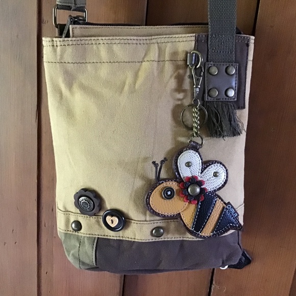Chala | Bags | Chala Handbags Crossbody Bag Nwot With Bumblebee Key Fob ...